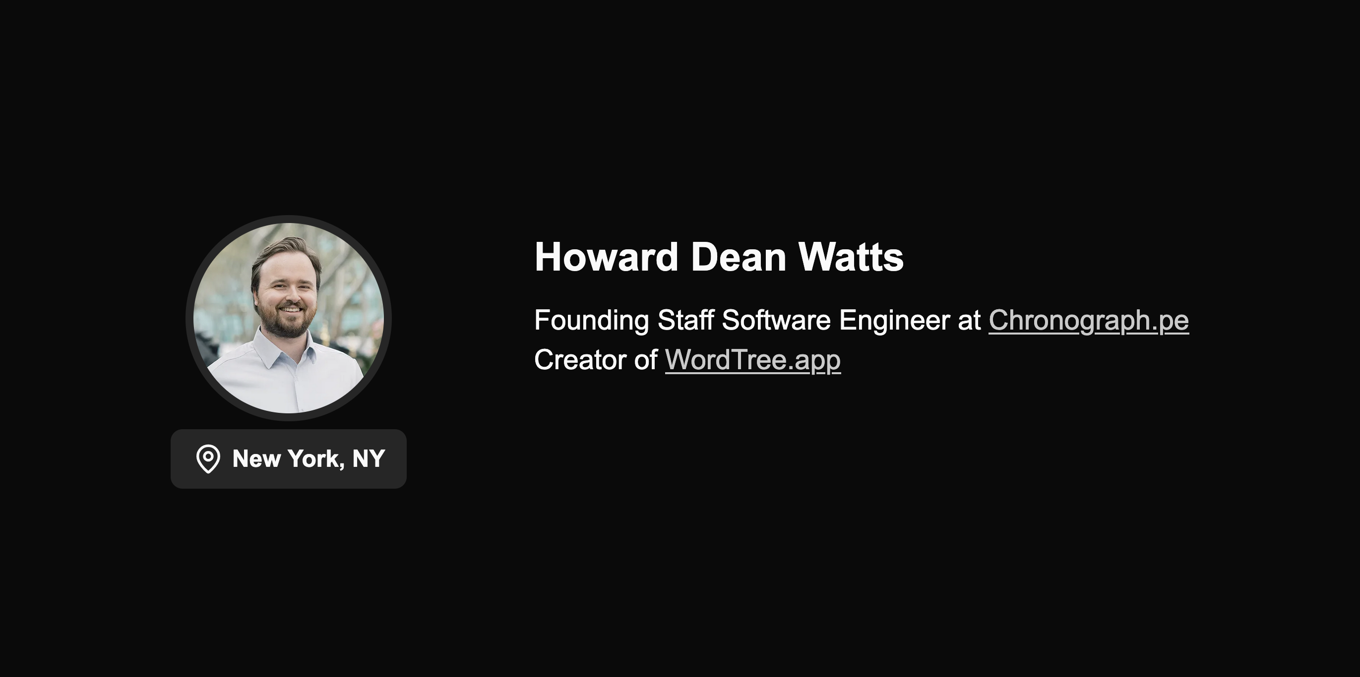 Welcome | Howard Dean Watts